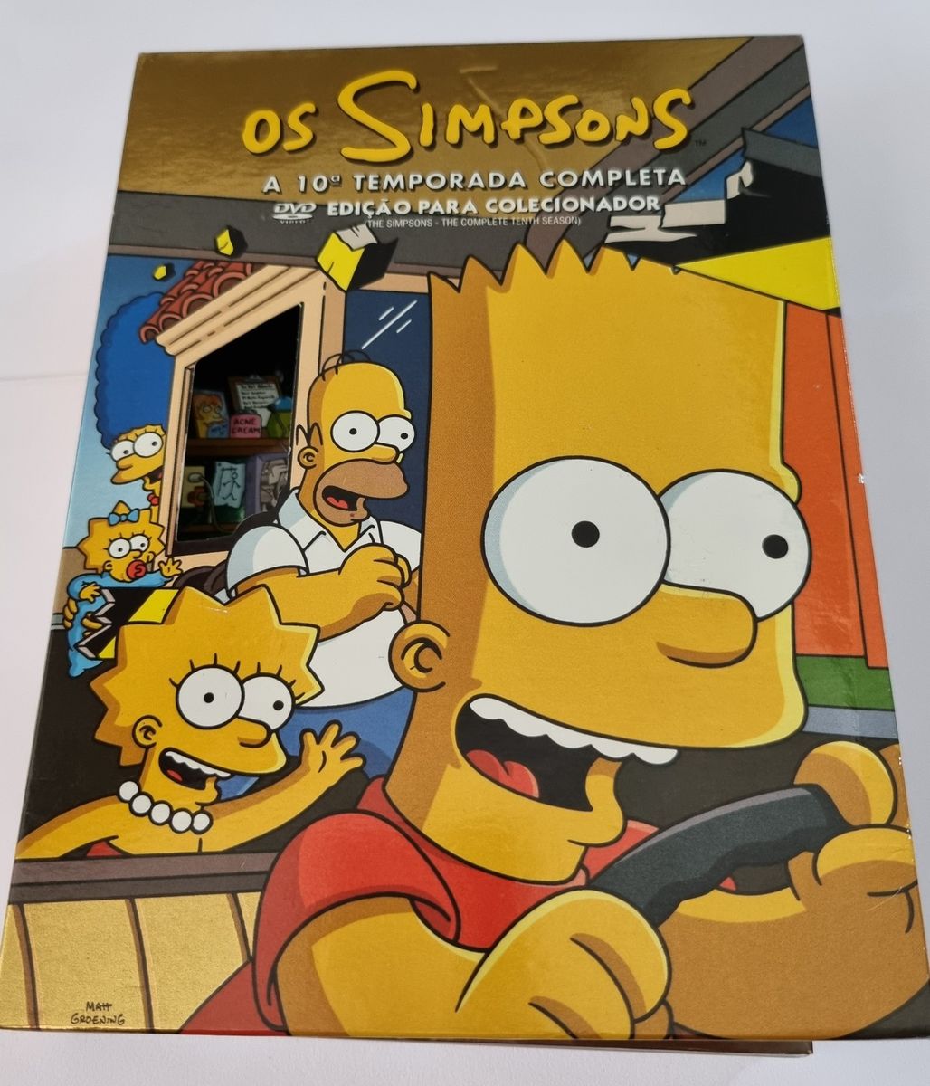 Os Simpsons: Box Edição de Colecionador - Décima Temporada Completa ...