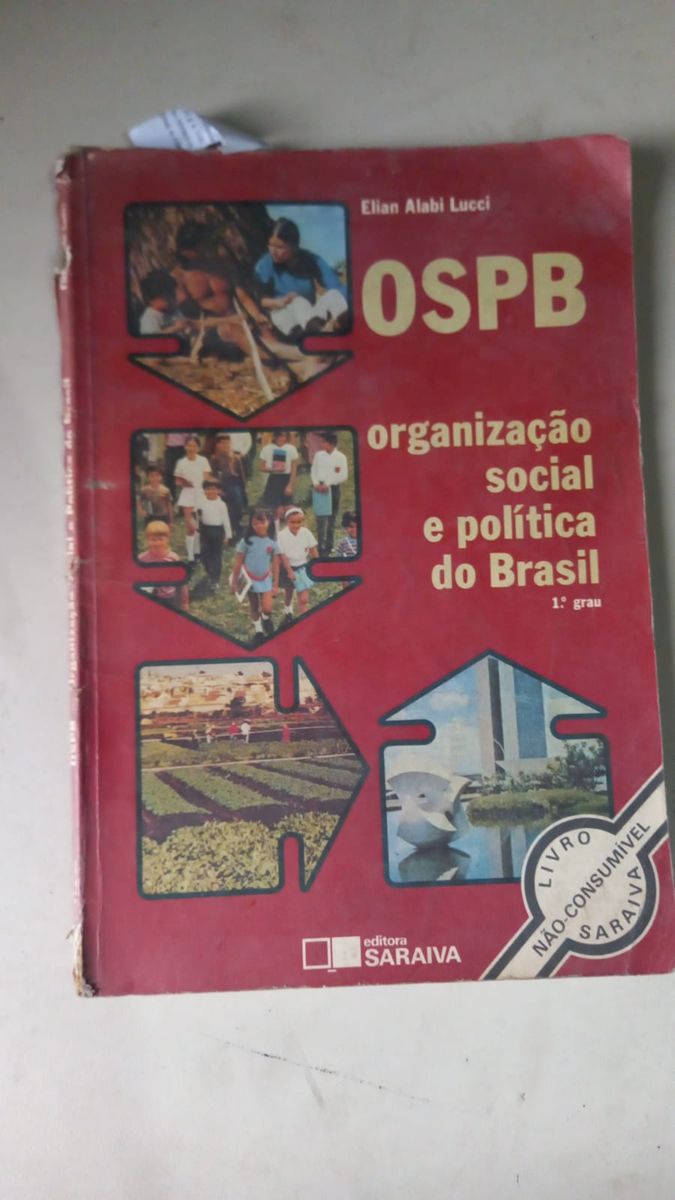 Ospb - Primeiro Grau - Elian Alabi Lucci | Livro Editora Saraiva Usado 75976991 | enjoei