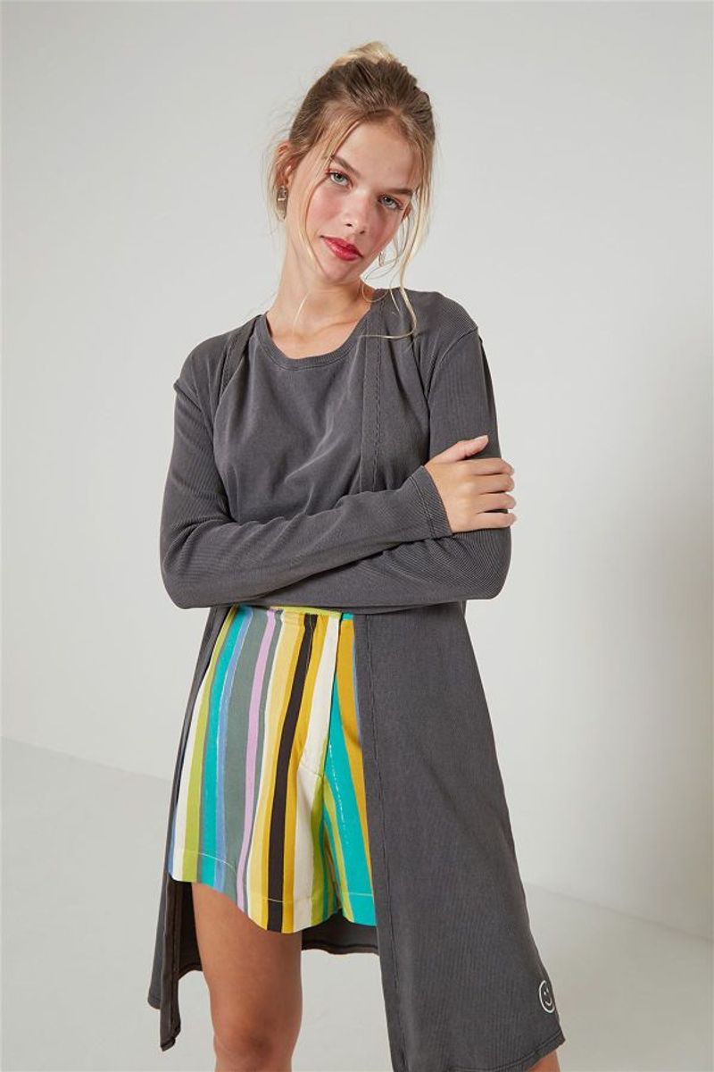 Overtop Malha Básico Preto | Casaco Feminino Oh, Boy! Nunca Usado 60572902 | enjoei