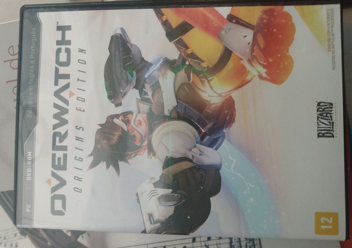 Overwatch 1 Original Origins Edition Pc Dvd | Jogo de Videogame ...