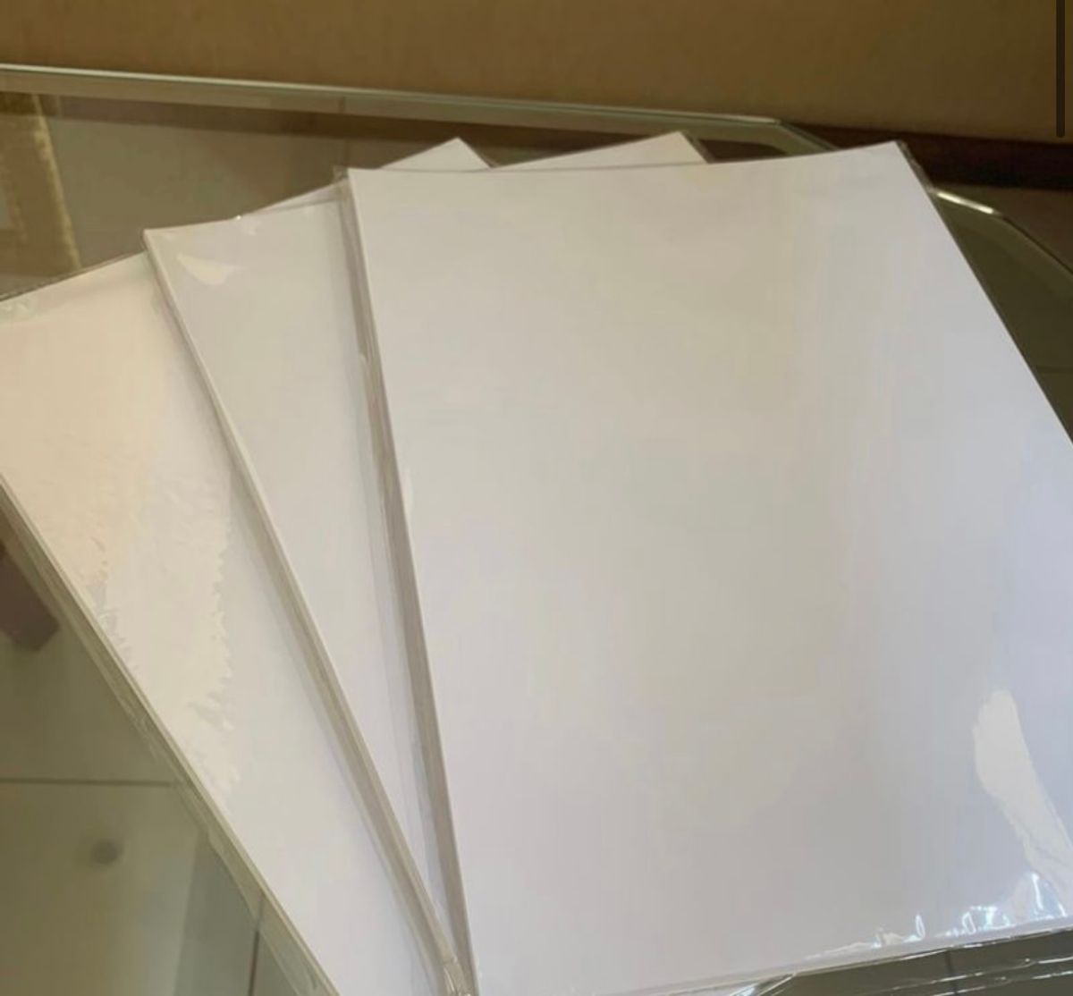 P2 - 100 Folhas de Papel Fotográfico Glossy 180g No Tamanho A4 | Item de Papelaria Nunca Usado ...