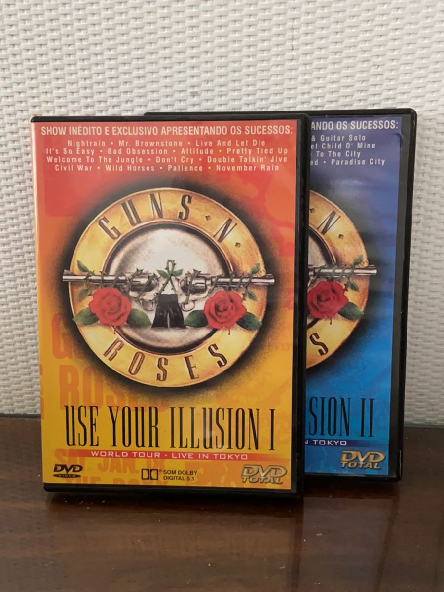 Pack 2 Dvds Guns N Roses | TV e Display Dvd Usado 39998104 | enjoei
