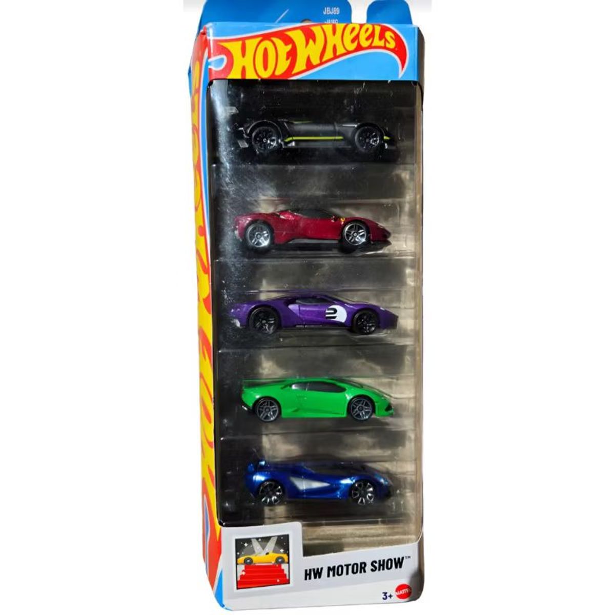 Pack 5 Hw Motor Show Original Hot Wheels Lacrado Contendo a Ferrari ...