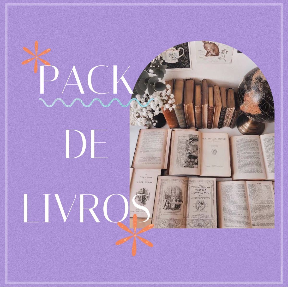 Pack/kit 5 Box de Livros | Livro Usado 75036160 | enjoei