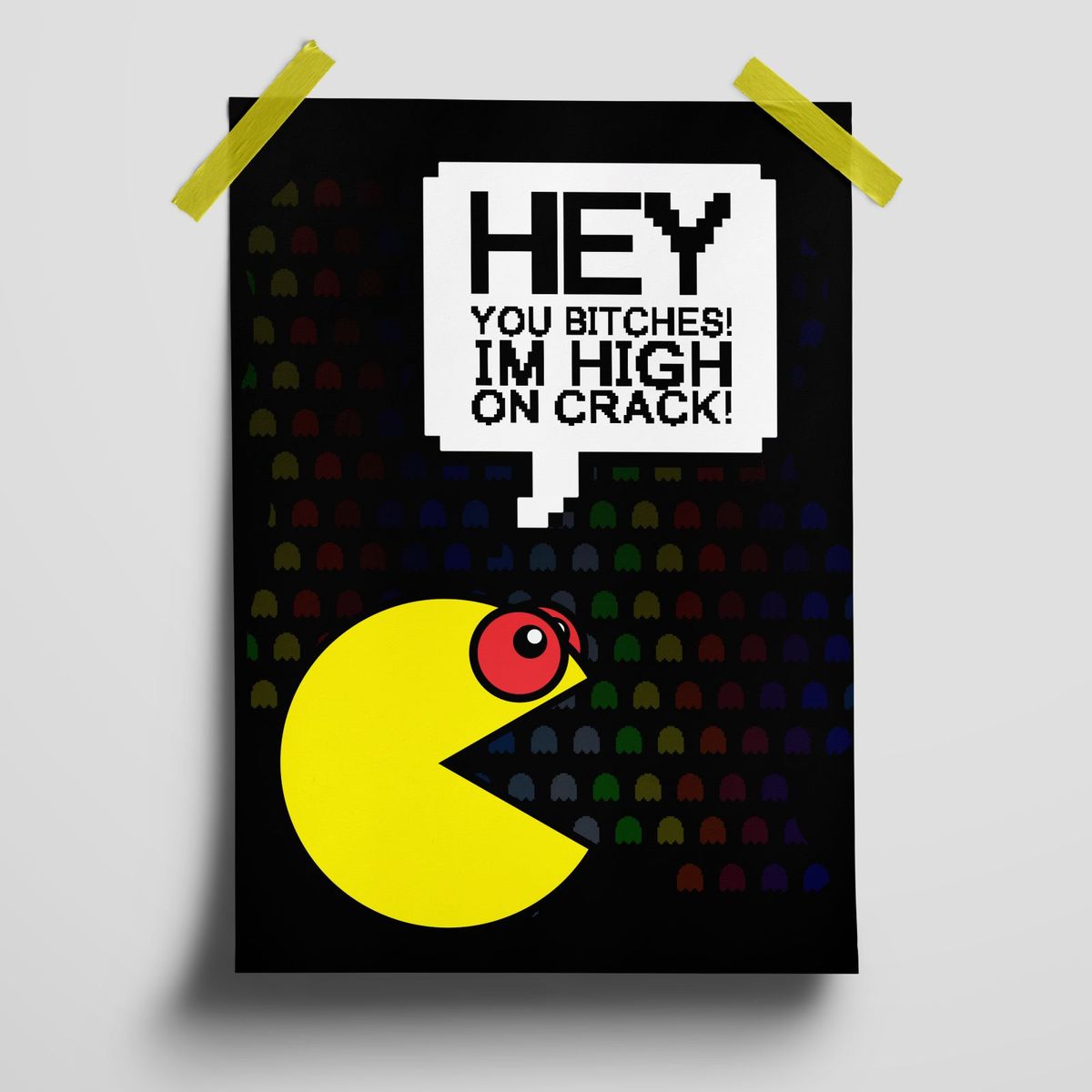 Pacman High | (the Bloodhound Gang - Mope) | Item de Decoração Pana Poo ...