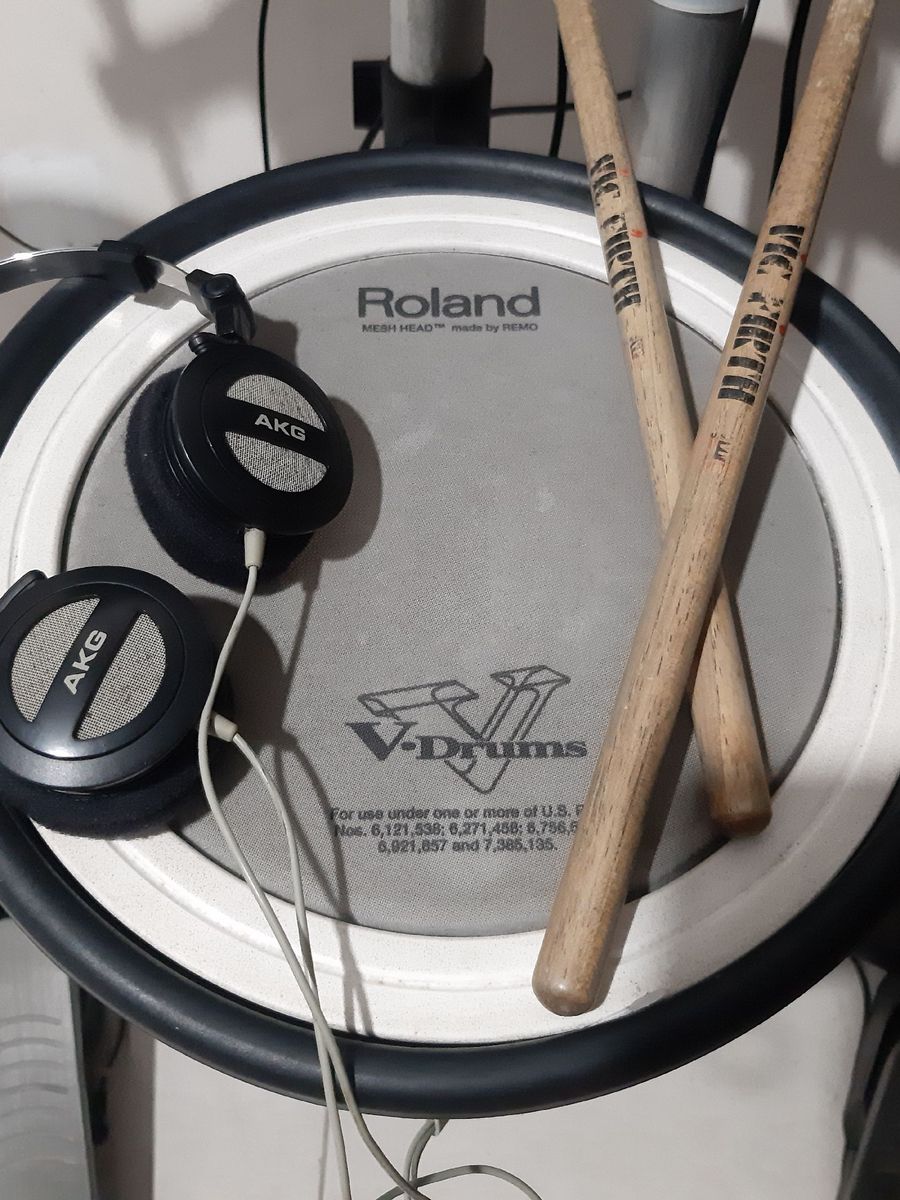 Pad Caixa para Bateria Eletrônica Roland V-pad | Item de Música Roland ...