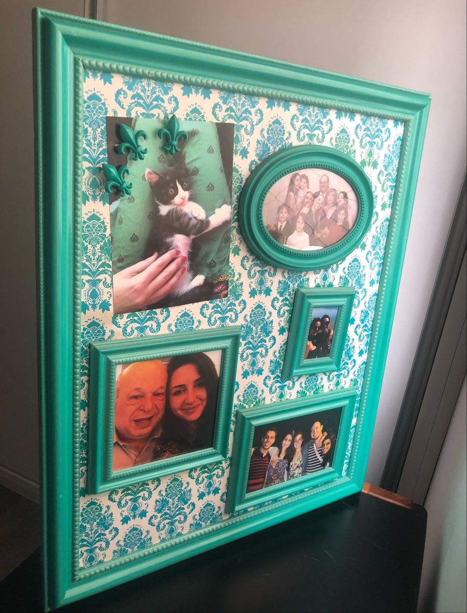Painel Verde com Ímã para Fotos | Item de Decoração Westwing Usado ...