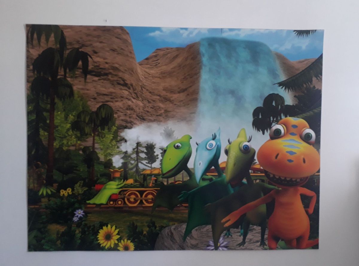 Painel Dinotrem | Item Infantil Usado 64075865 | enjoei