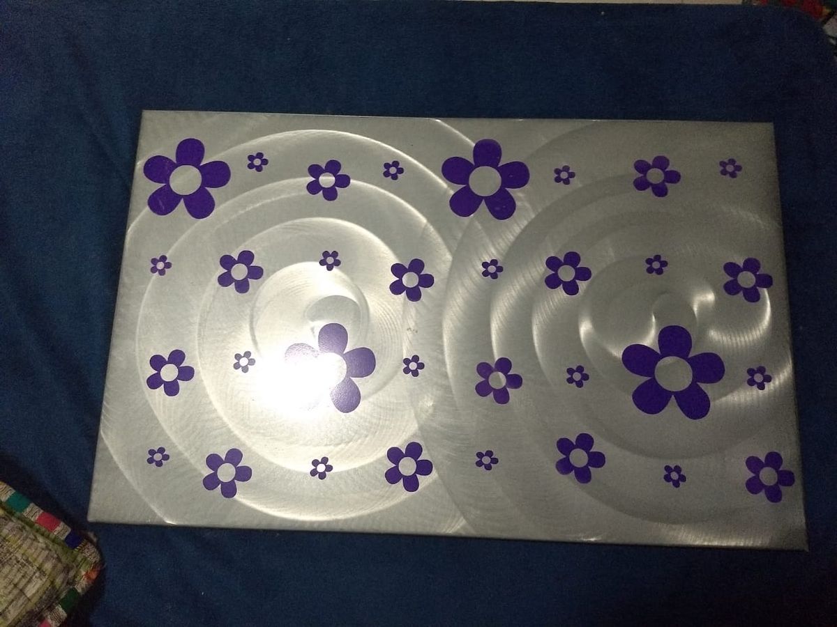 Painel Metalico Imã | Item de Decoração Nunca Usado 47269552 | enjoei