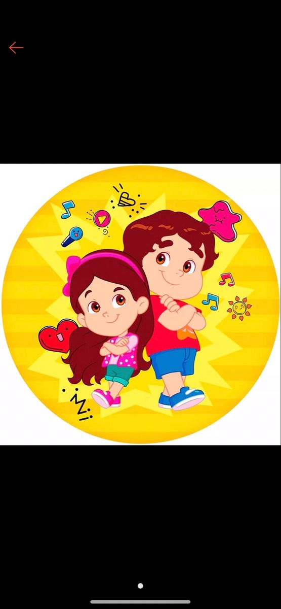 Painel Redondo Maria Clara e Jp | Item Infantil Usado 86374949 | enjoei