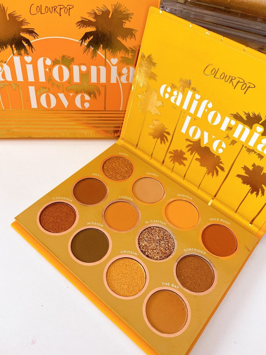 Paleta Califórnia Love Colourpop | Maquiagem Feminina Colourpop Novo ...