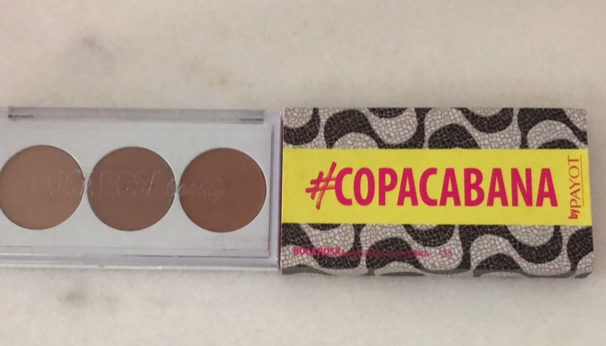 Paleta de Contorno Bronzer Boca Rosa Beauty Copacabana | Maquiagem ...