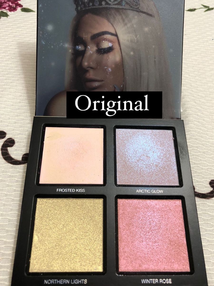 Paleta de Iluminador Winter Huda Beauty | Maquiagem Feminina Huda ...