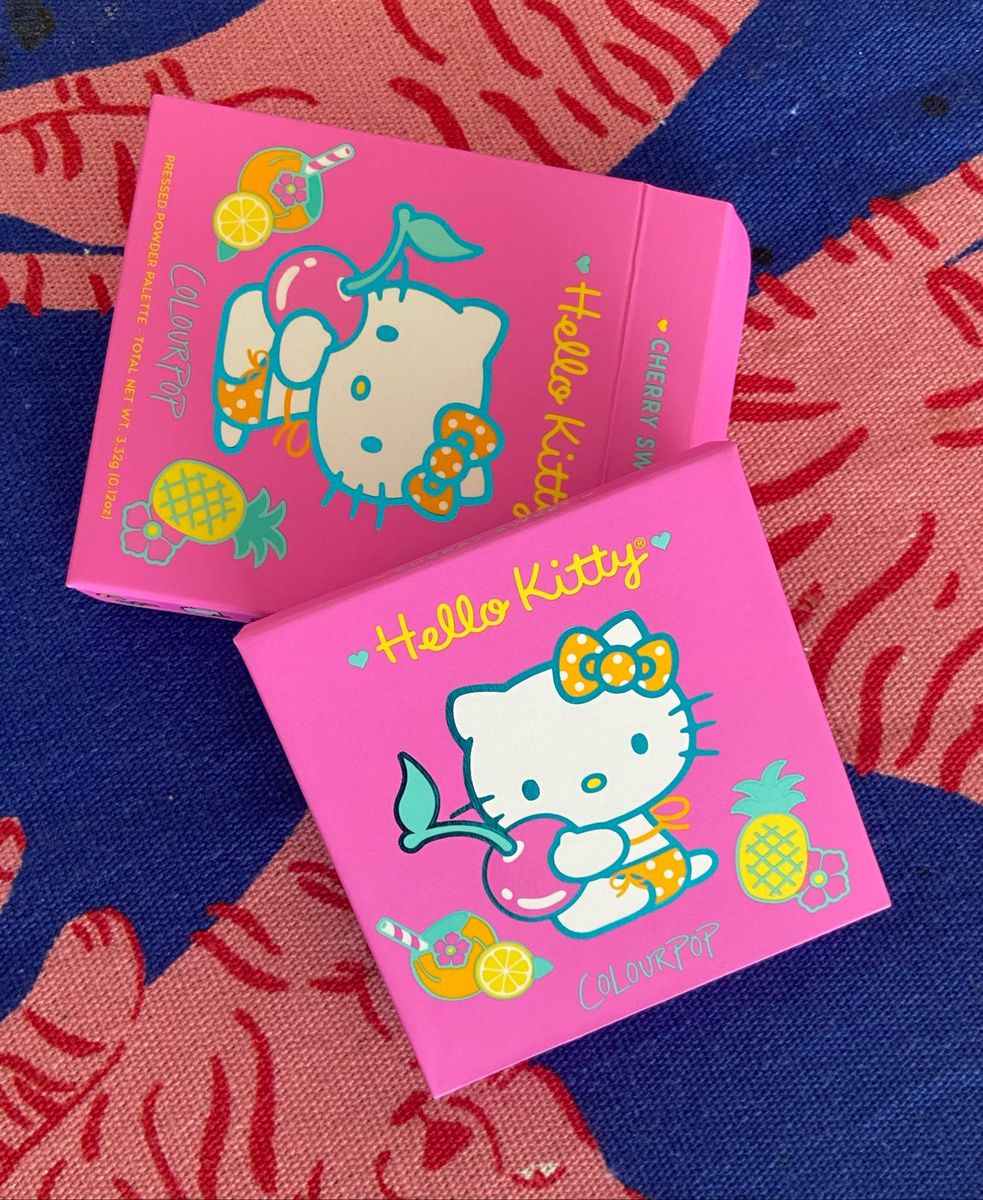 Paleta de Sombras Colourpop X Hello Kitty | Maquiagem Feminina ...