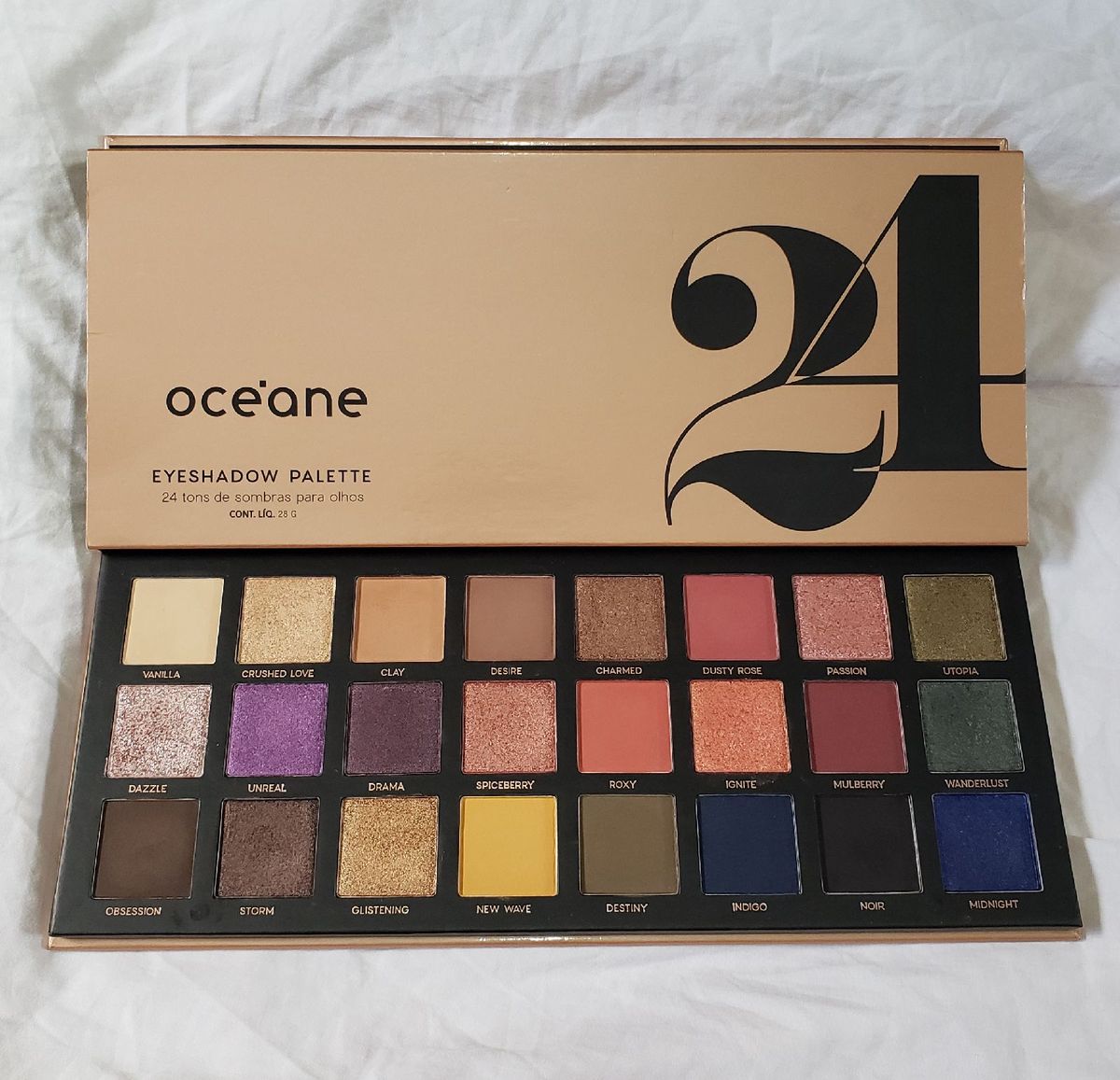 Paleta de Sombras Oceane 24 | Maquiagem Feminina Océane Usado 58510175 ...