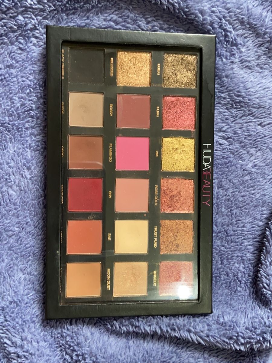 Paleta de Sombras Rose Gold | Maquiagem Feminina Huda Beauty Usado ...