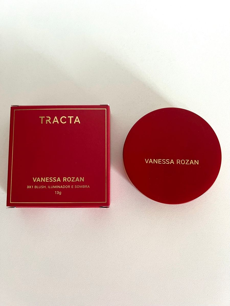 Paleta Multifuncional 3x1 Blush, Iluminador e Sombra Cor Encanto Tracta Vanessa Rozan ...