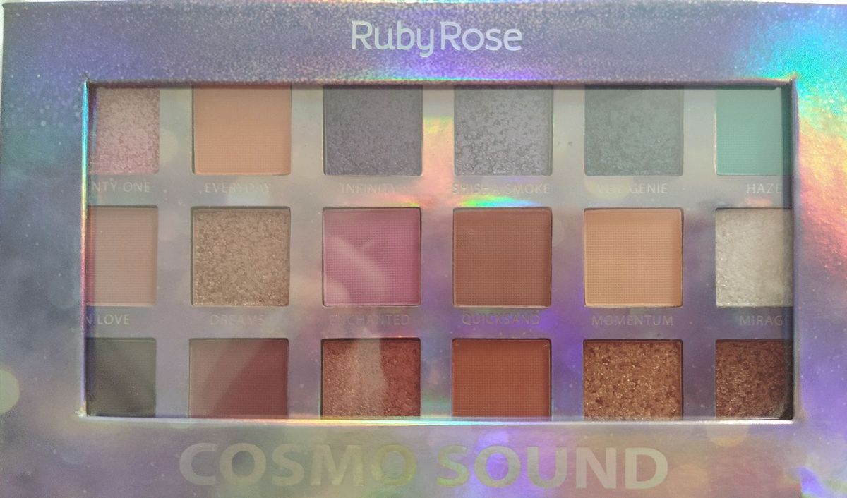 Paleta Ruby Rose | Maquiagem Feminina Ruby Rose Usado 52579828 | enjoei