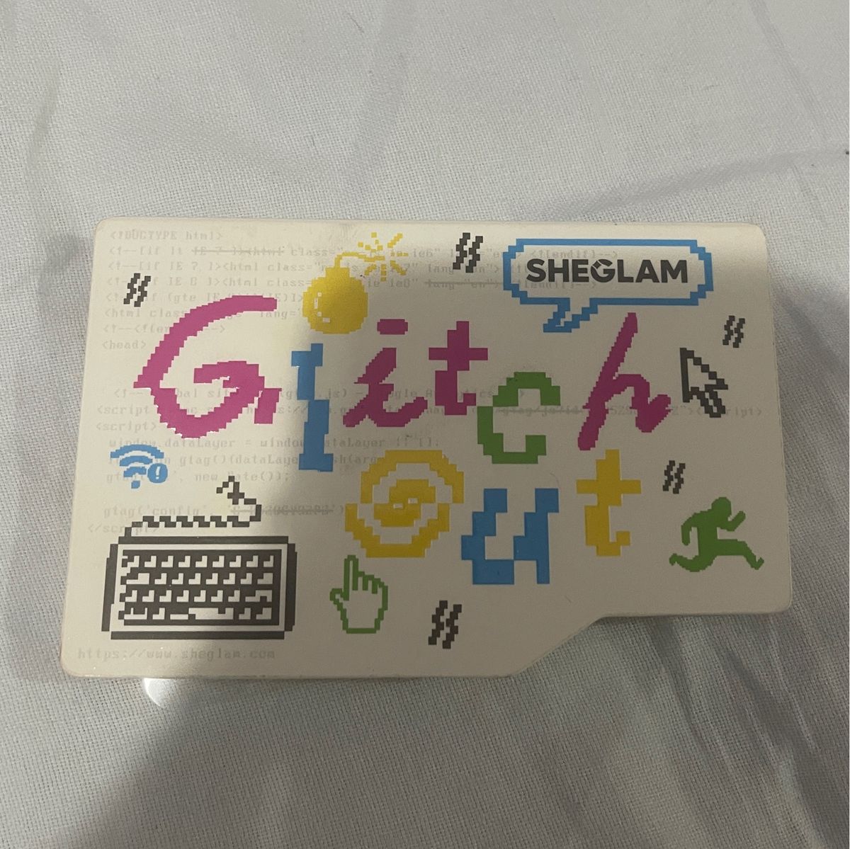 Paleta Shein Colorida - Glitch Out Sheglam | Maquiagem Feminina Shein ...