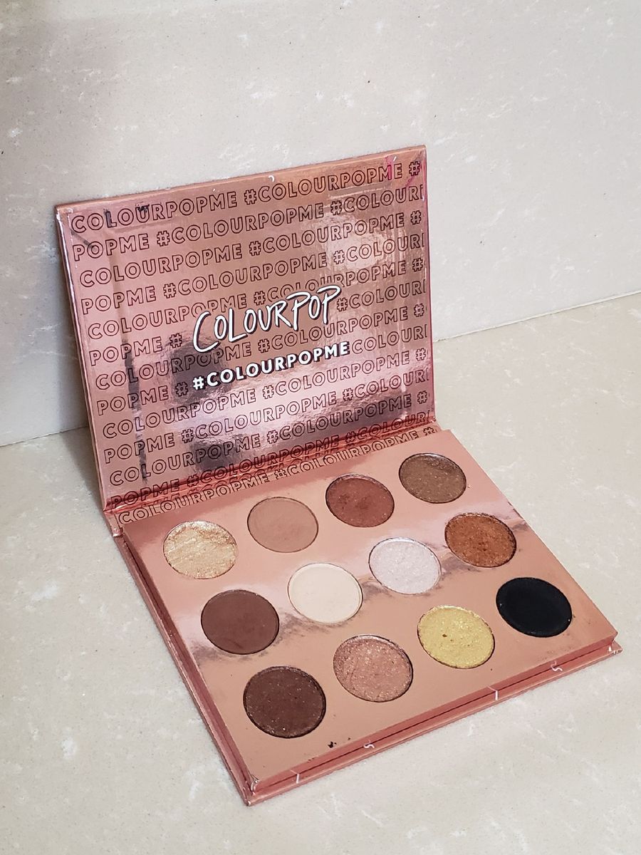 Paleta Sombra Colour Pop | Maquiagem Feminina Colour Pop Usado 73087350 ...