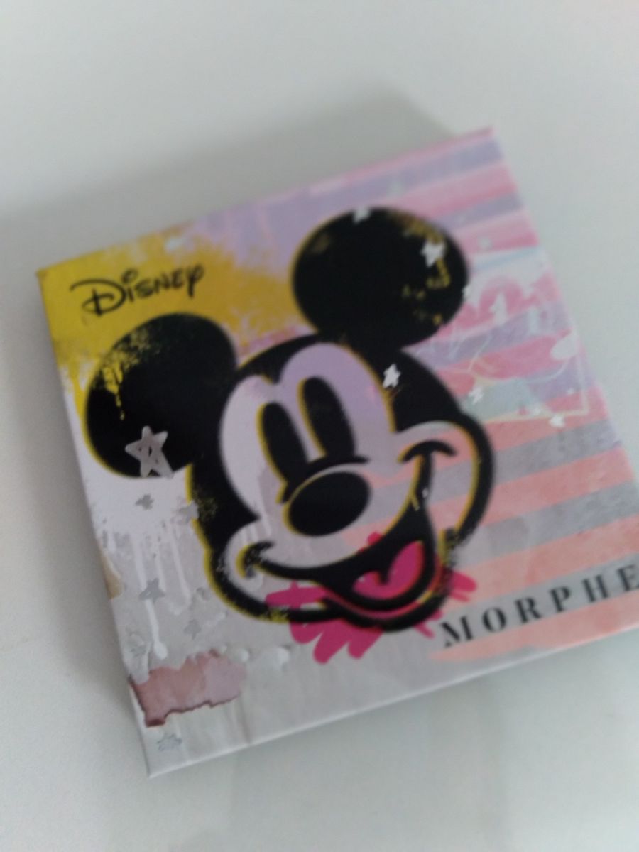 Paleta Sombras Mickey Mouse Morphe | Maquiagem Feminina Morphe Usado ...