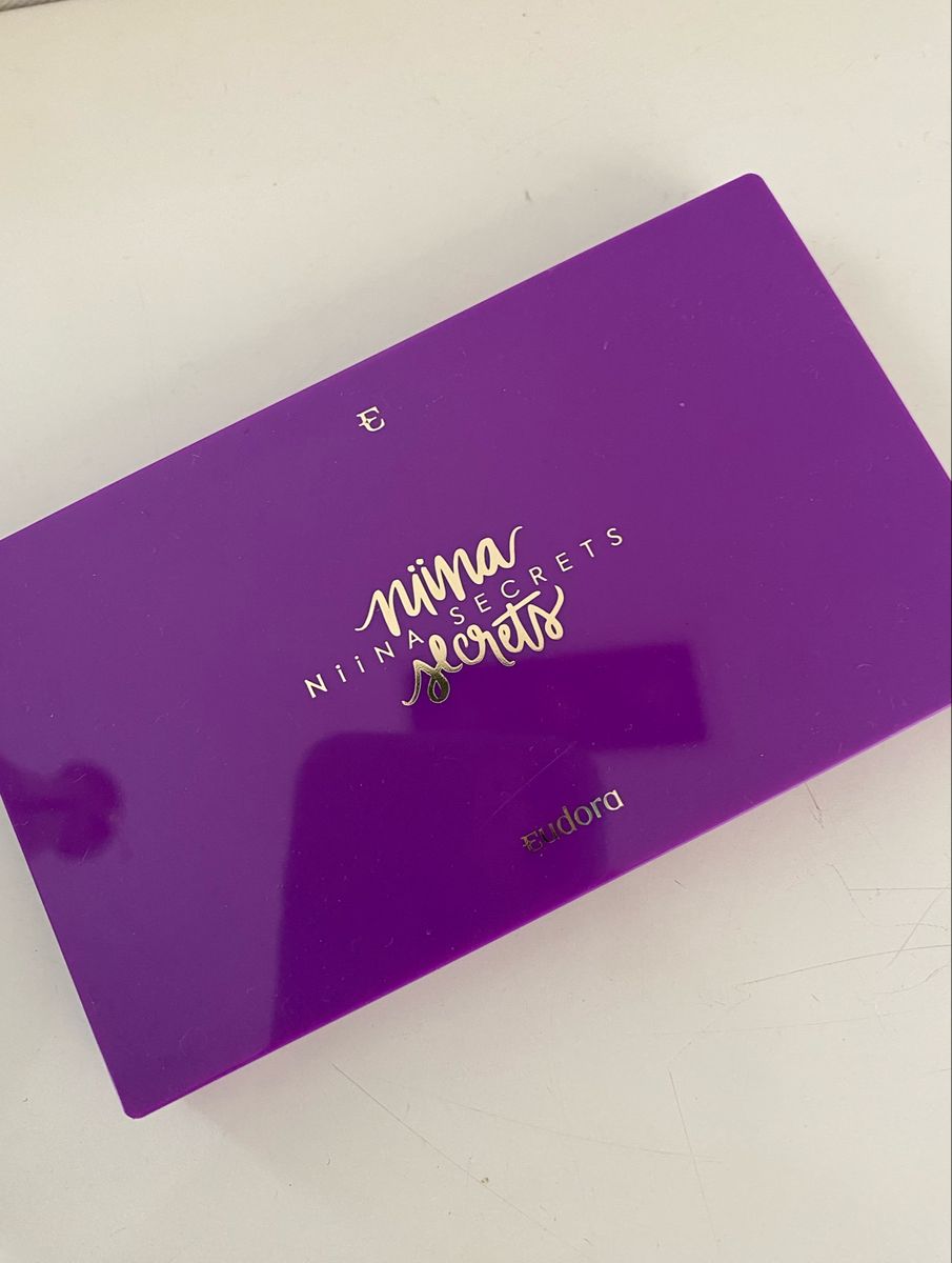 Paleta Sombras Purple Niina Secrets | Maquiagem Feminina Eudora Nunca Usado 79393203 | enjoei