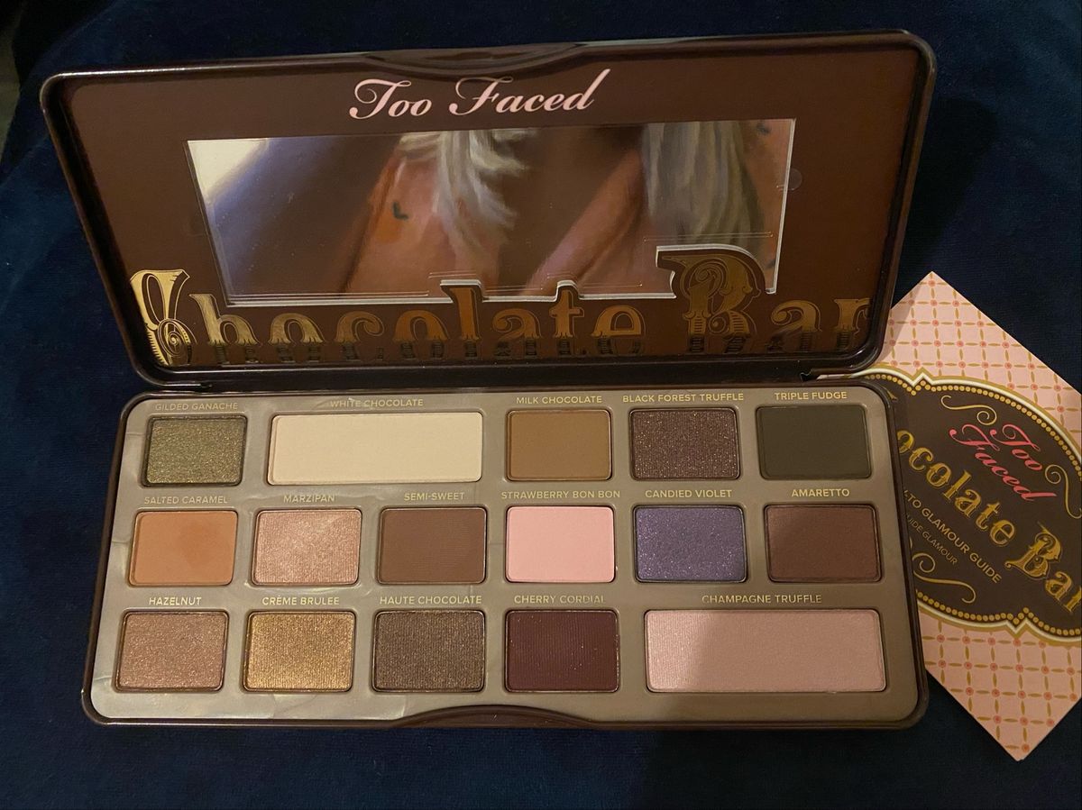 Paleta Too Faced Chocolate Bar Original | Maquiagem Feminina Too Faced ...