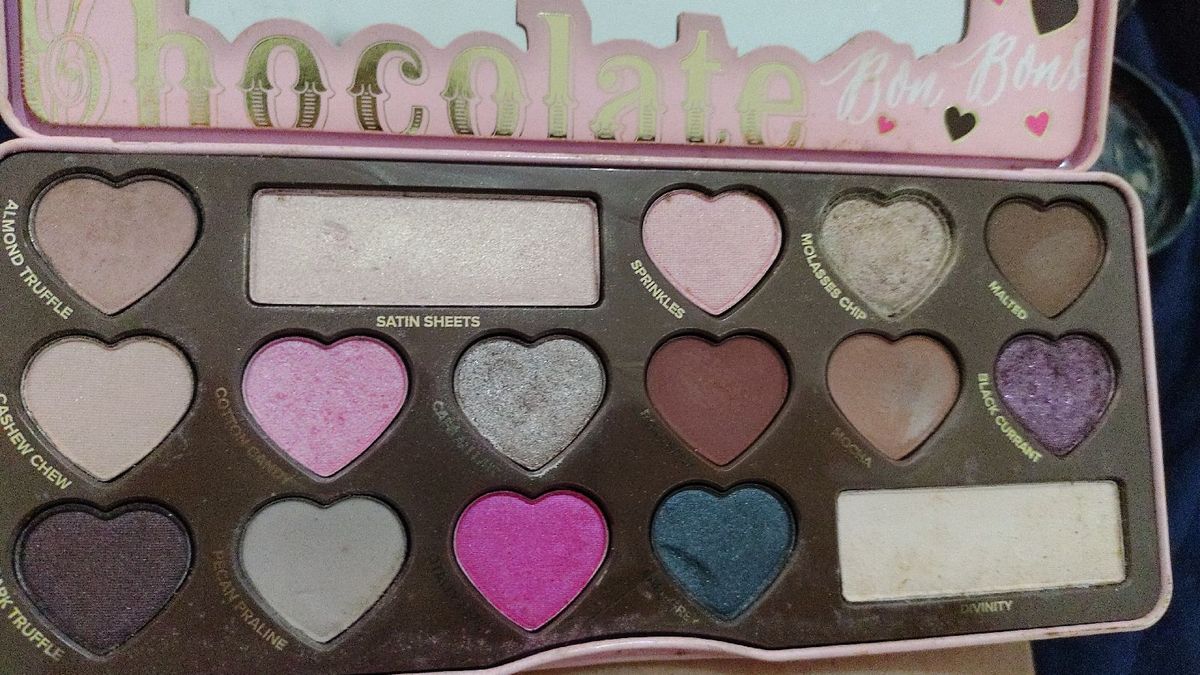 Paleta Too Faced , Original Chocolate Bomboms | Maquiagem Feminina Too ...