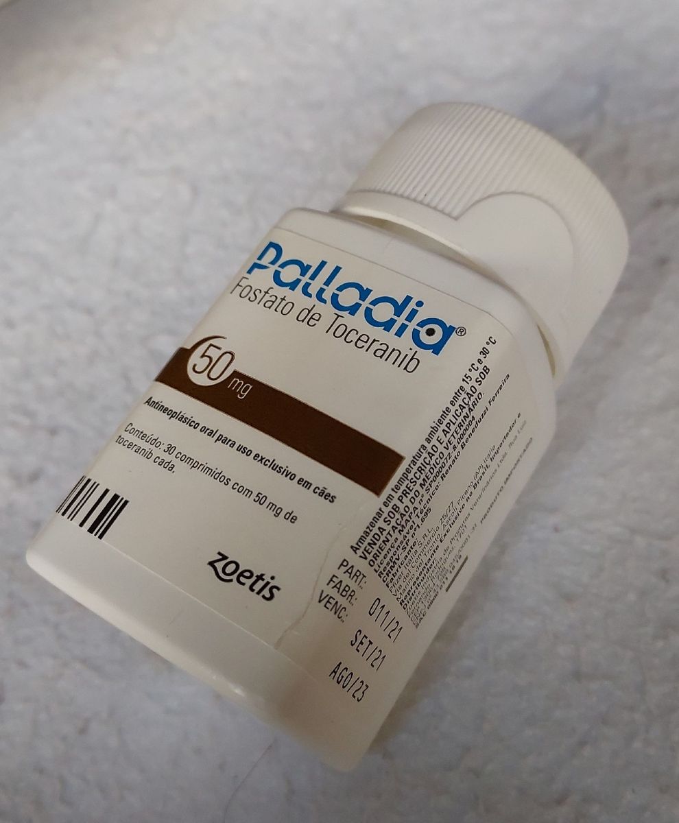 Palladia 50mg , com 24 Comprimidos | Item p/ Pet Palladia 50mg Zoetis ...