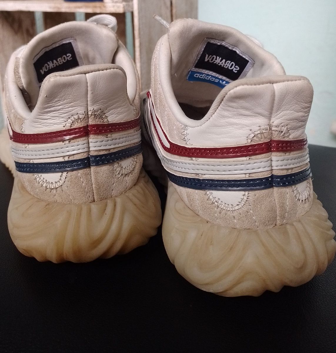 Palmilha Amortece a Cada Passo | Tênis Feminino Adidas Usado 77366367 ...