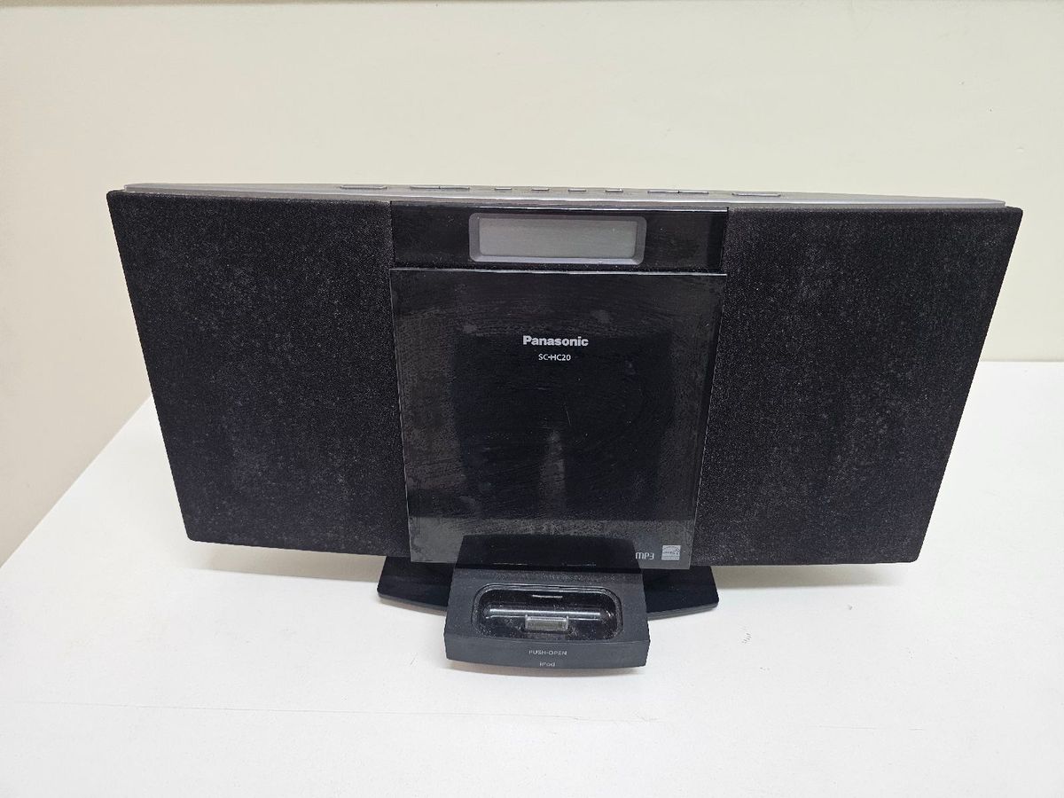 Panasonic Sc-hc20 Toca Mp3.. Cd.. e Ipod.. Funcionando | Item Info ...