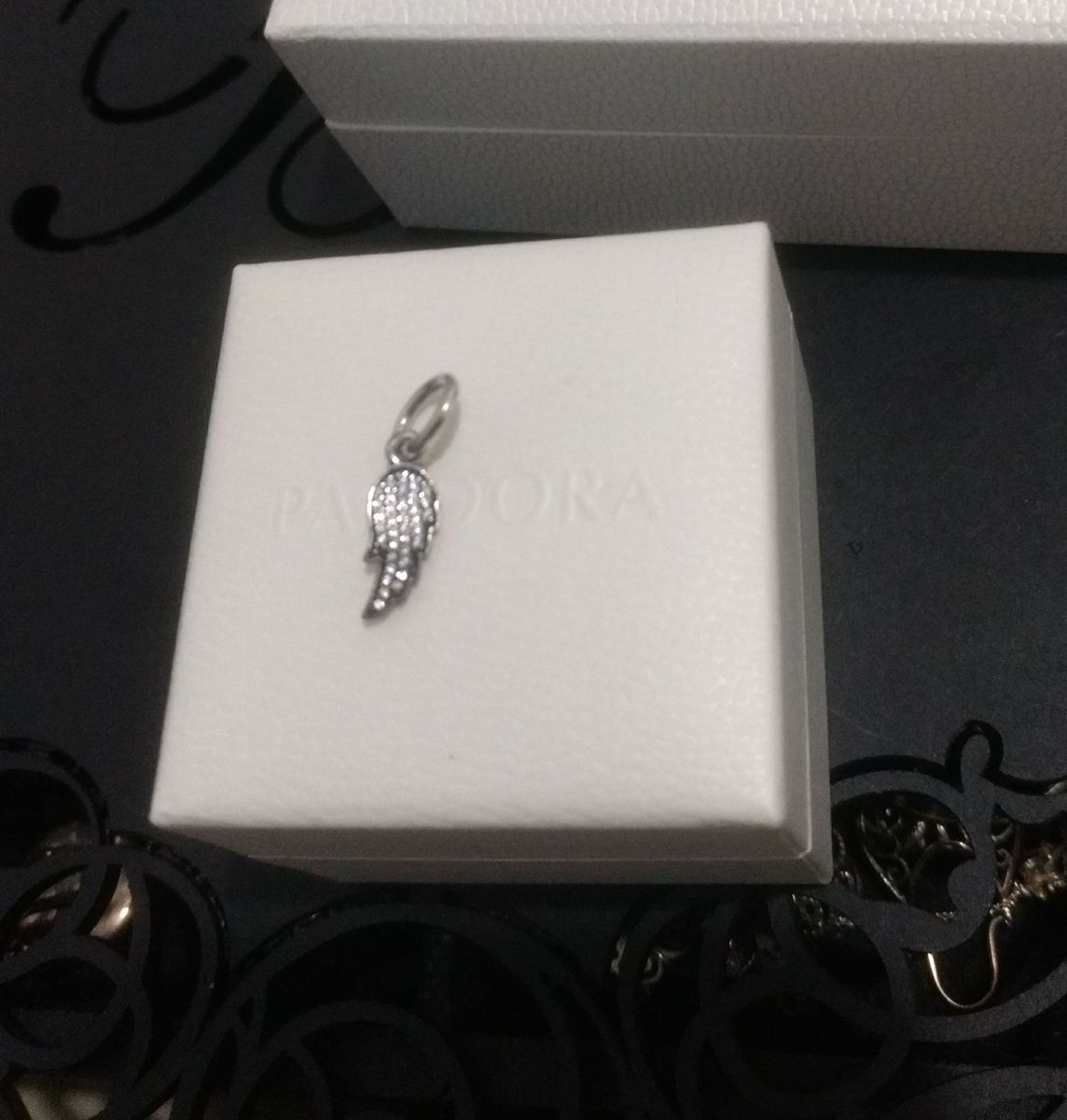 Pandora Original - Símbolo da Pureza | Jóia Feminina Pandora Usado ...
