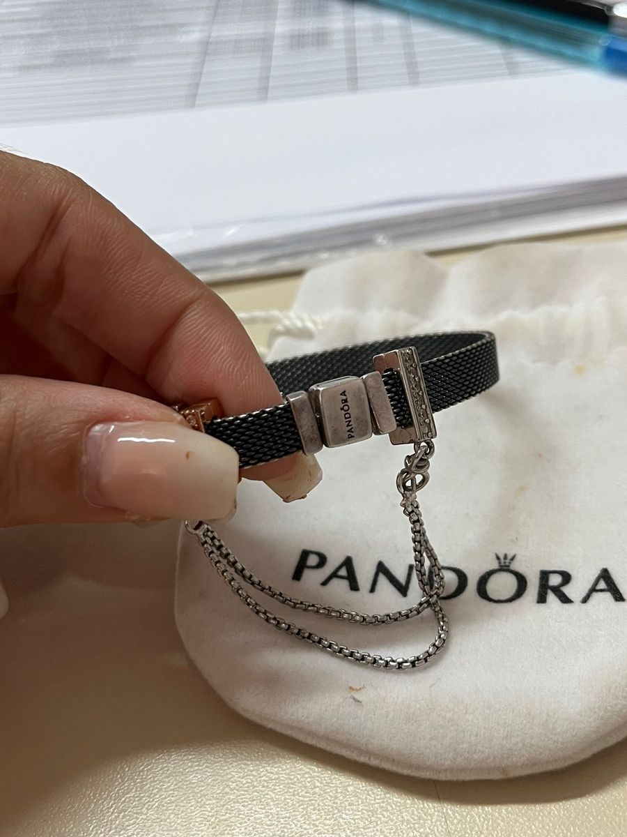 Pandora Reflexions Oxidada | Jóia Feminina Pandora Usado 92475302 | enjoei