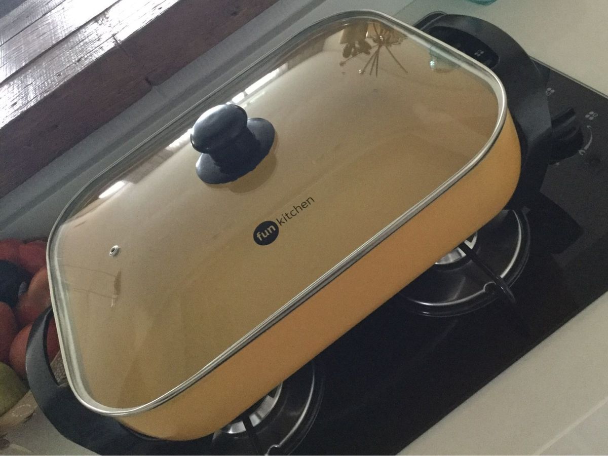 Panela Elétrica Retangular Com. Cerâmico Fun Kitchen | Eletrodoméstico ...