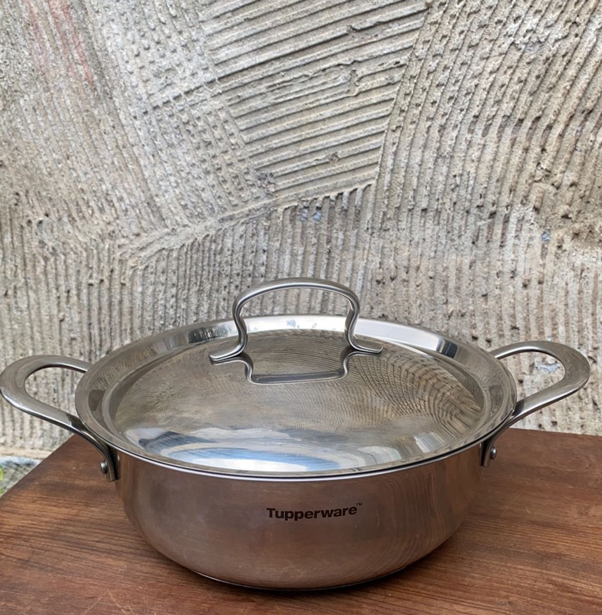 Panela Inox Tupperware 3,5l ( Elétrico/gás/ Cerâmica/ Indução) | Móvel ...