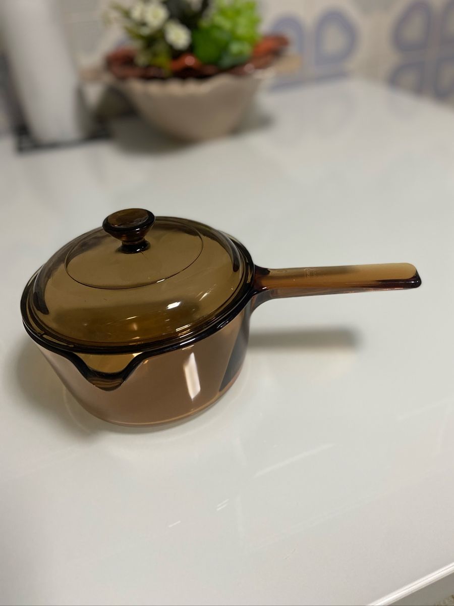 Panela Vision 1,5l de Vidro Usada Poucas Vezes | Móvel de Cozinha ...