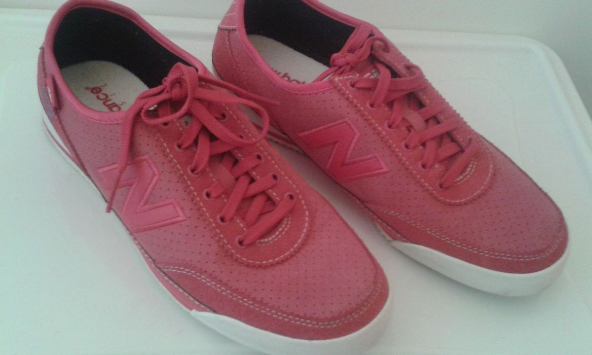 Pantera Cor de Rosa da New Balance | Tênis Feminino New Balance Usado ...