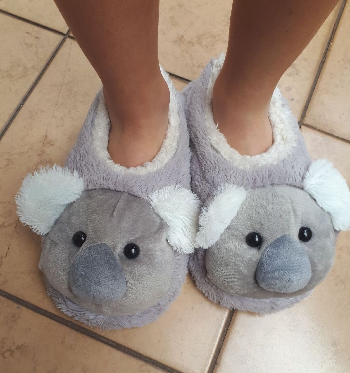 Pantufa Coala | Cacareco Nunca Usado 81355814 | enjoei