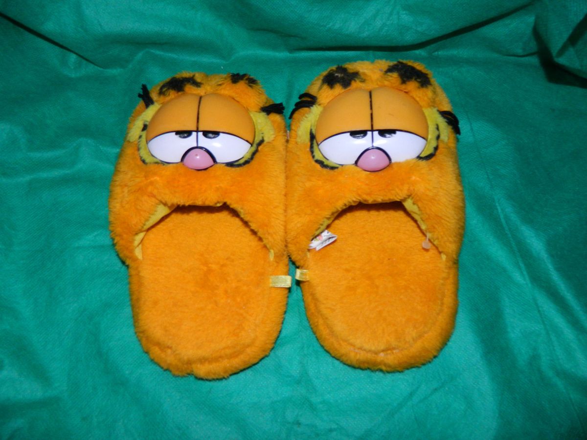 Pantufa Garfield | Calçado Infantil para Meninas Usado 26203238 | enjoei