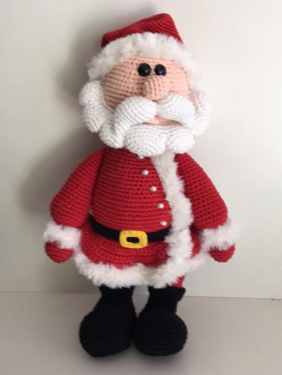 Papai Noel Amigurumi | Pelúcia Amigufofucho Nunca Usado 75910098 | enjoei