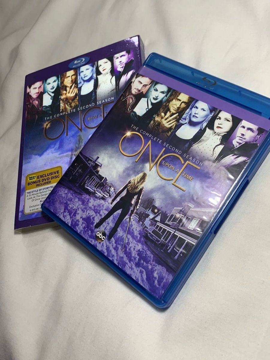 Papel Blu Ray Once Upon a Time | Item de Música Abc Studios Nunca Usado ...