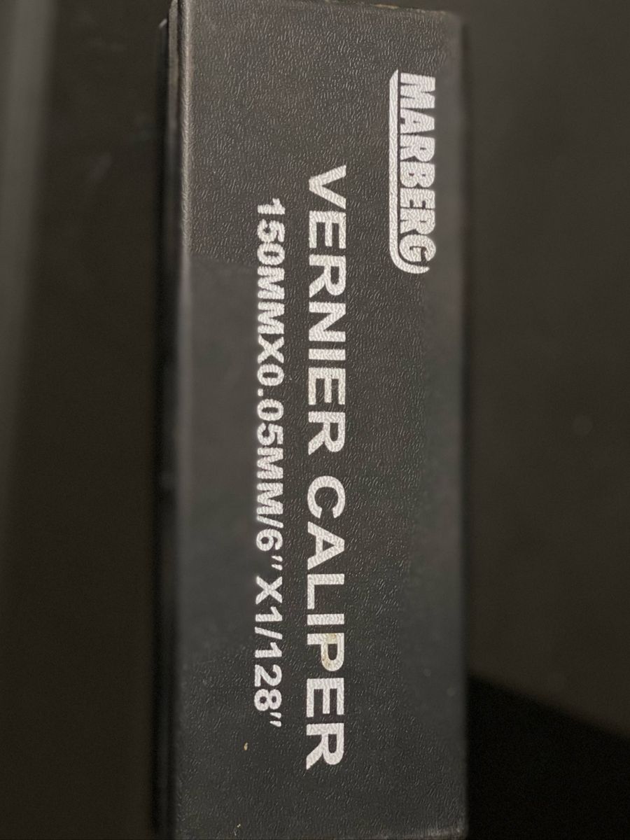 Paquímetro Analógico Marberg Vernier Caliper 150mm 6 Polegadas ...