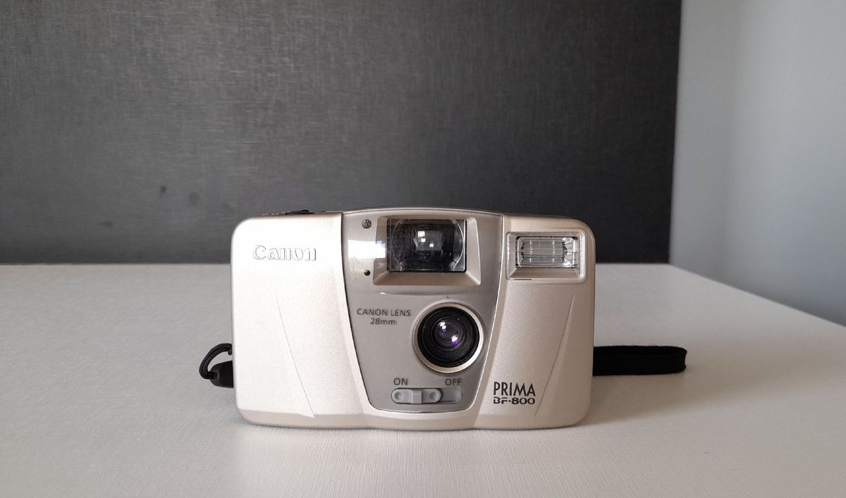 !para Colecionadores! Câmera Canon Prisma Bf-800. | Máquina Fotográfica ...