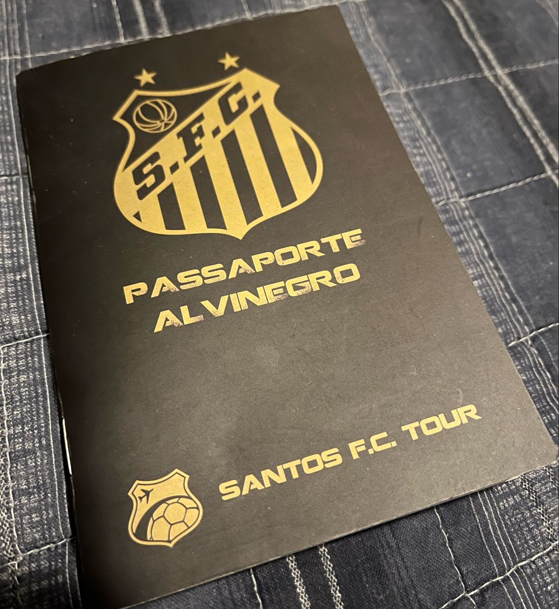 Passaporte do Santos Autografado | Produto Masculino Santos Nunca Usado ...