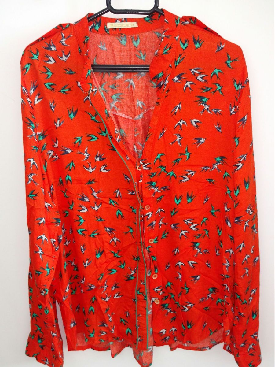 Passarinhando | Camisa Feminina Botswana Usado 20832525 | enjoei