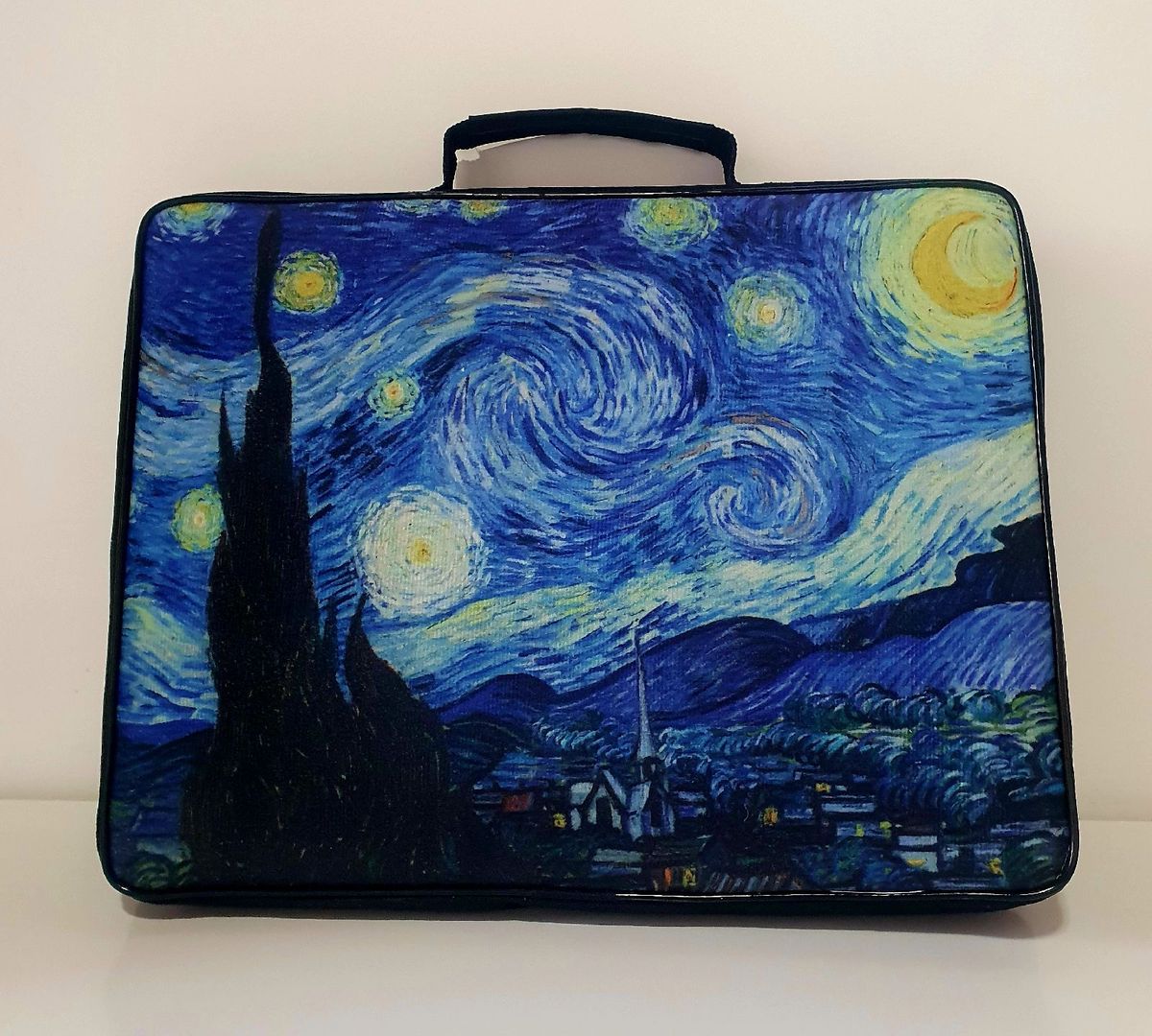 Exclusiva da Exposicao Pasta com Alça Ou Almofada Noite Estrelada de ...