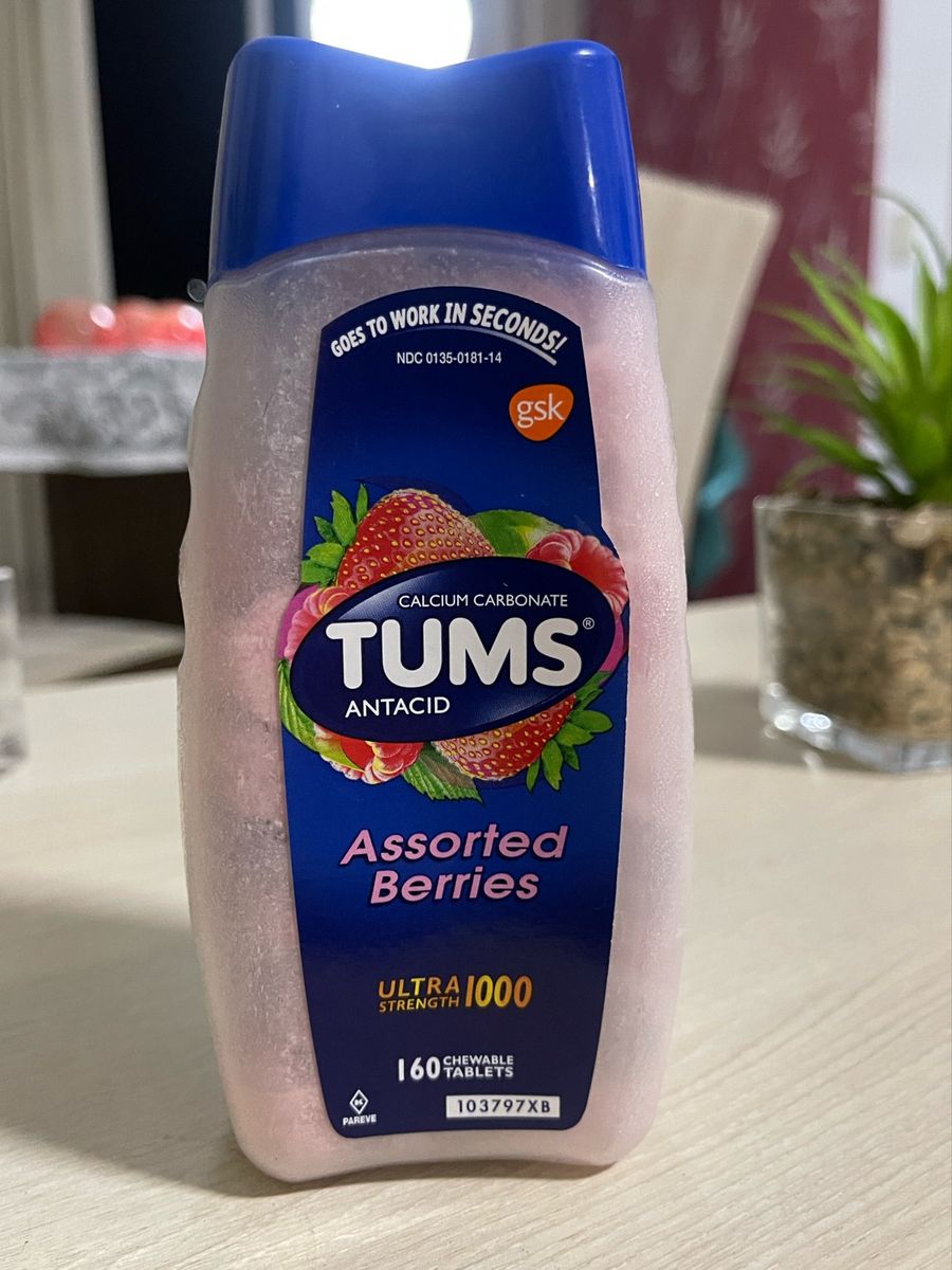 Pastilha Antiácido Tums 160 Cápsulas | Cacareco Tums Nunca Usado 78705917 | enjoei