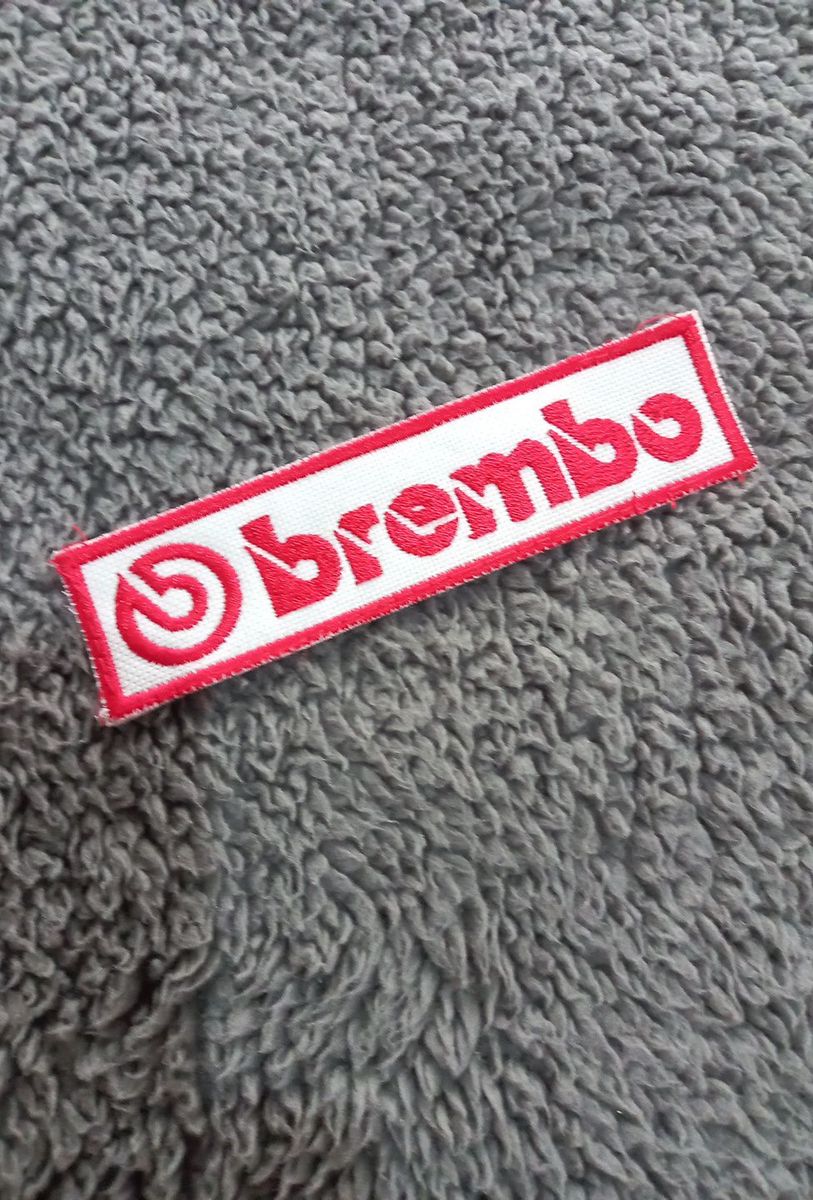 Patch Brebo Termocolante | Produto Masculino Brembo Nunca Usado ...
