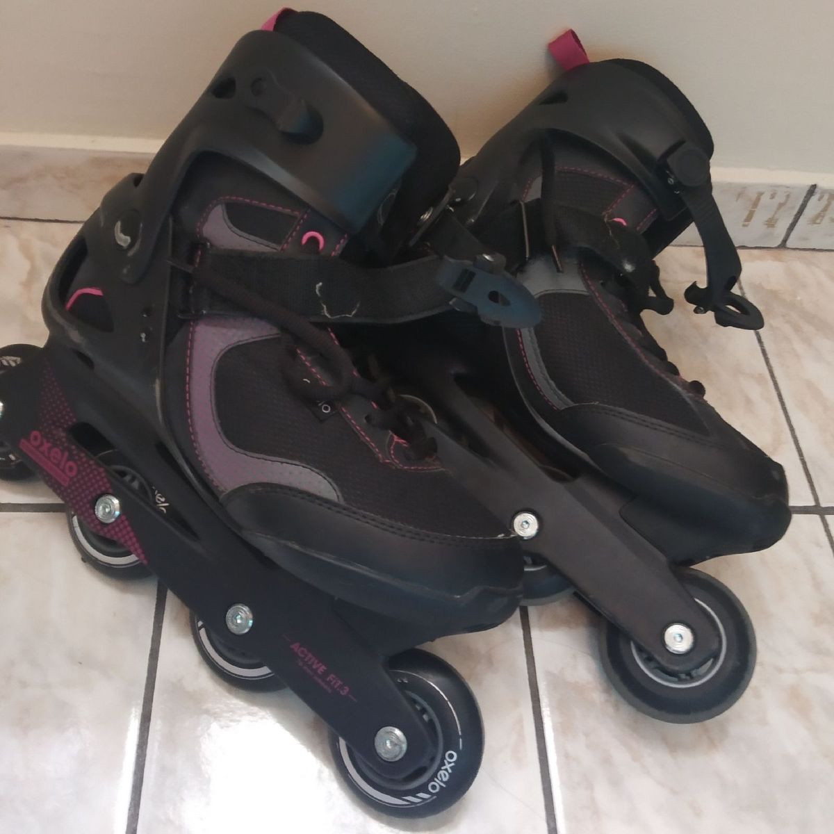 Patins Oxelo Active Fit 3 | Item p/ Esporte e Outdoor Oxelo Usado ...