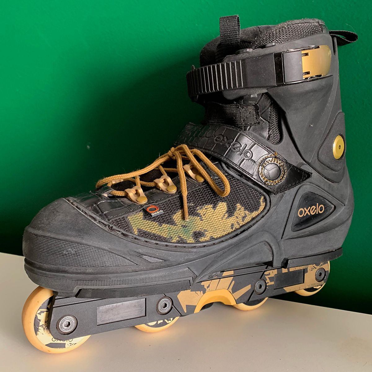 Patins Oxelo Inline Aggressive Street 5 - Tam 40 | Item p/ Esporte e ...